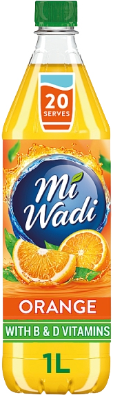 Food Ireland: Miwadi Orange 1L (33.8fl oz)