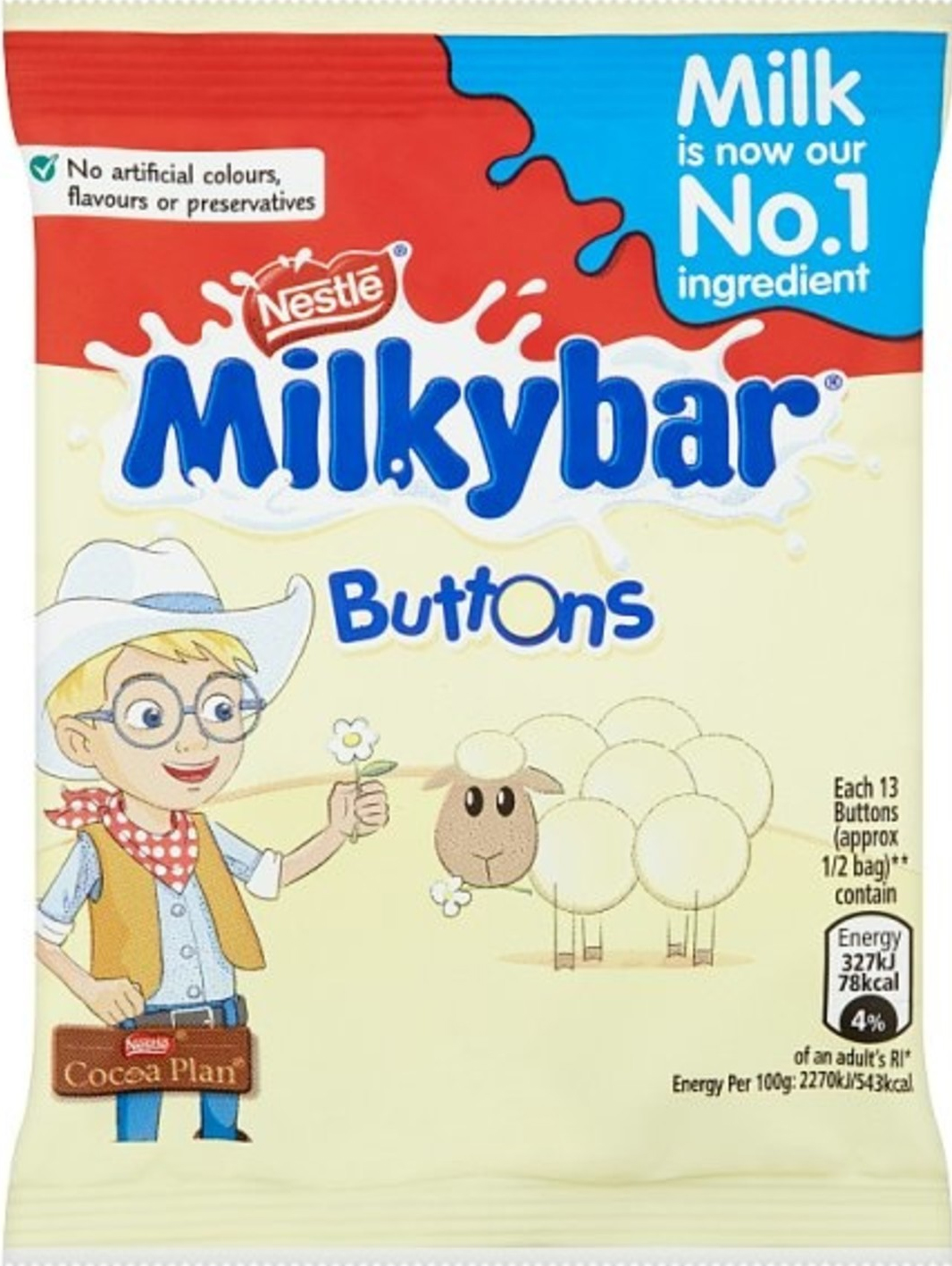Food Ireland: Milky Bar Buttons 30g (1.1oz) 6 Pack