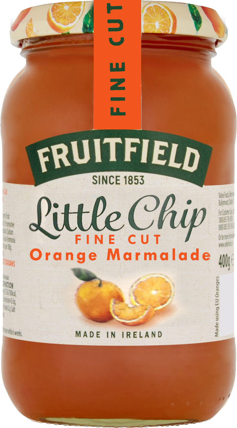 Food Ireland: Fruitfield Little Chip Orange 454g (16oz)