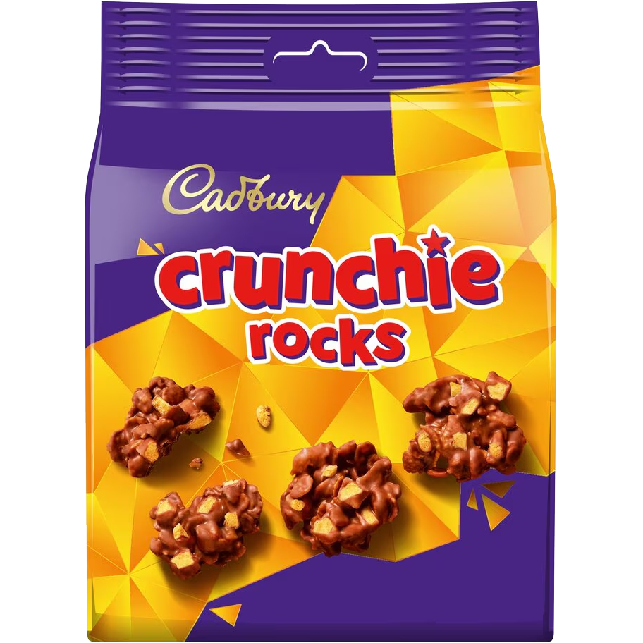 Food Ireland: Crunchie Rocks Pouch 110g (3.9oz)