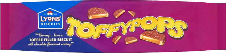 Food Ireland: Lyons Toffy Pops 120g (4.2oz)