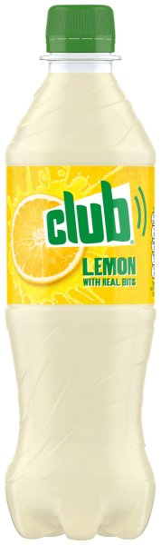 Food Ireland: Club Lemon 500ml (16.9fl oz) 6 Pack