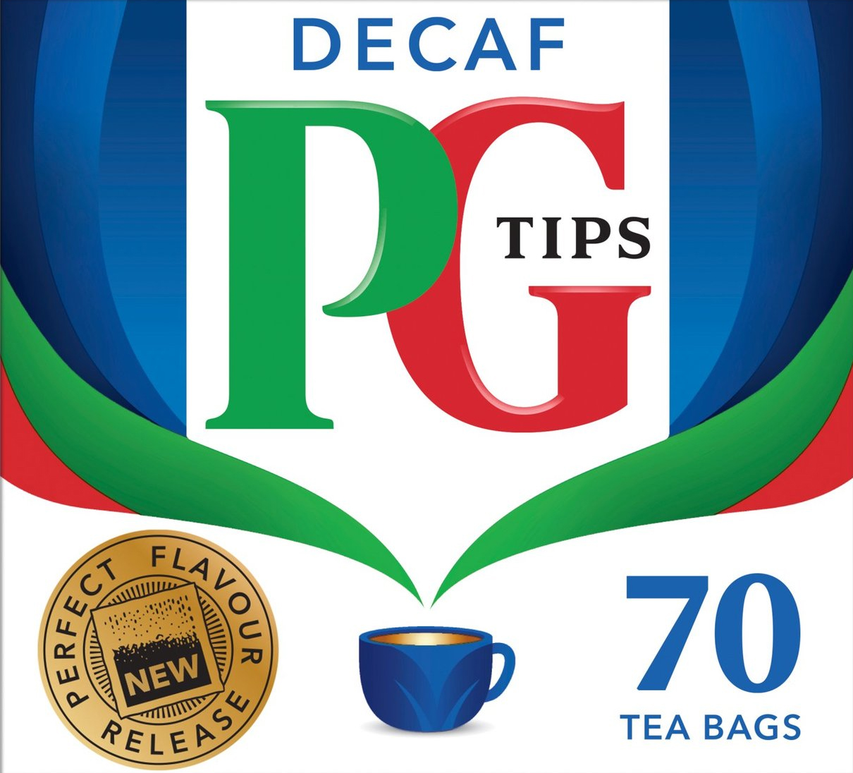 Food Ireland: PG Tips Decaf 70's 203g (7.2oz)