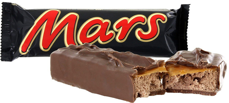Food Ireland: Mars Bar 51g (1.8oz) 6 Pack