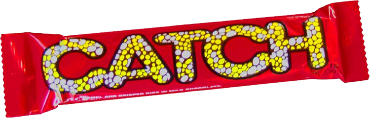 Food Ireland: Catch Bar Large 50g (1.8oz) 6 Pack