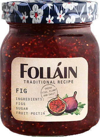 Food Ireland: Follain Traditional Recipe Fig Jam 370g (13oz)