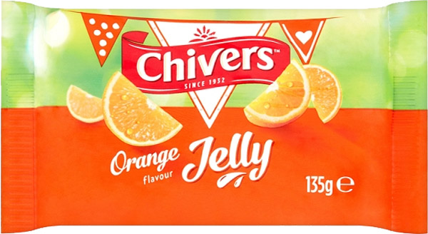 Food Ireland: Chivers Jelly Orange 135g (4.8oz) 2 Pack