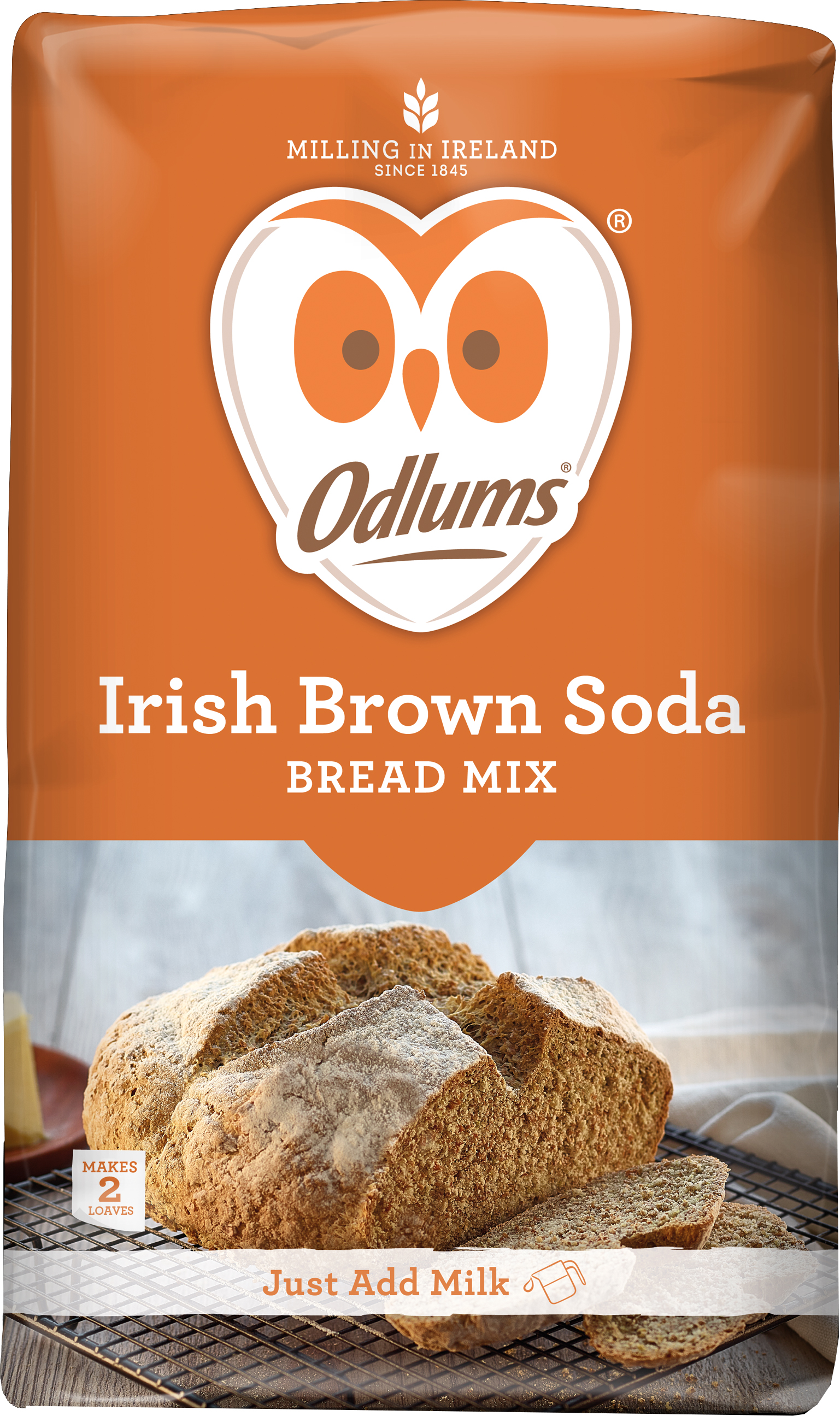 Food Ireland: Odlums Brown Bread Mix 1Kg (35.2oz)