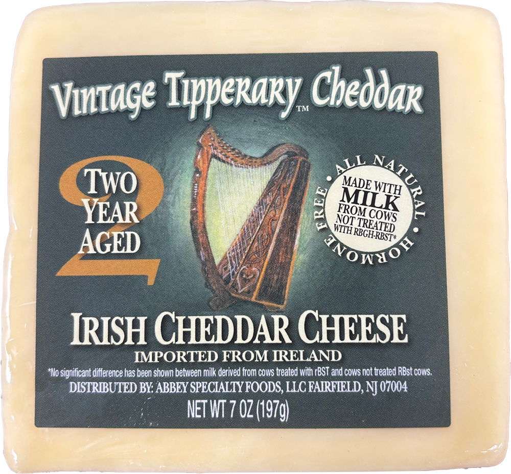 Food Ireland: Tipperary Vintage Irish Cheddar 199g (7oz)